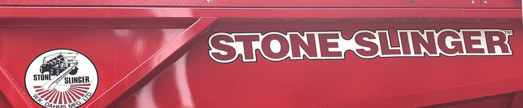 De Stone Slinger - Stoneslinger zand plaatsen slingeren
